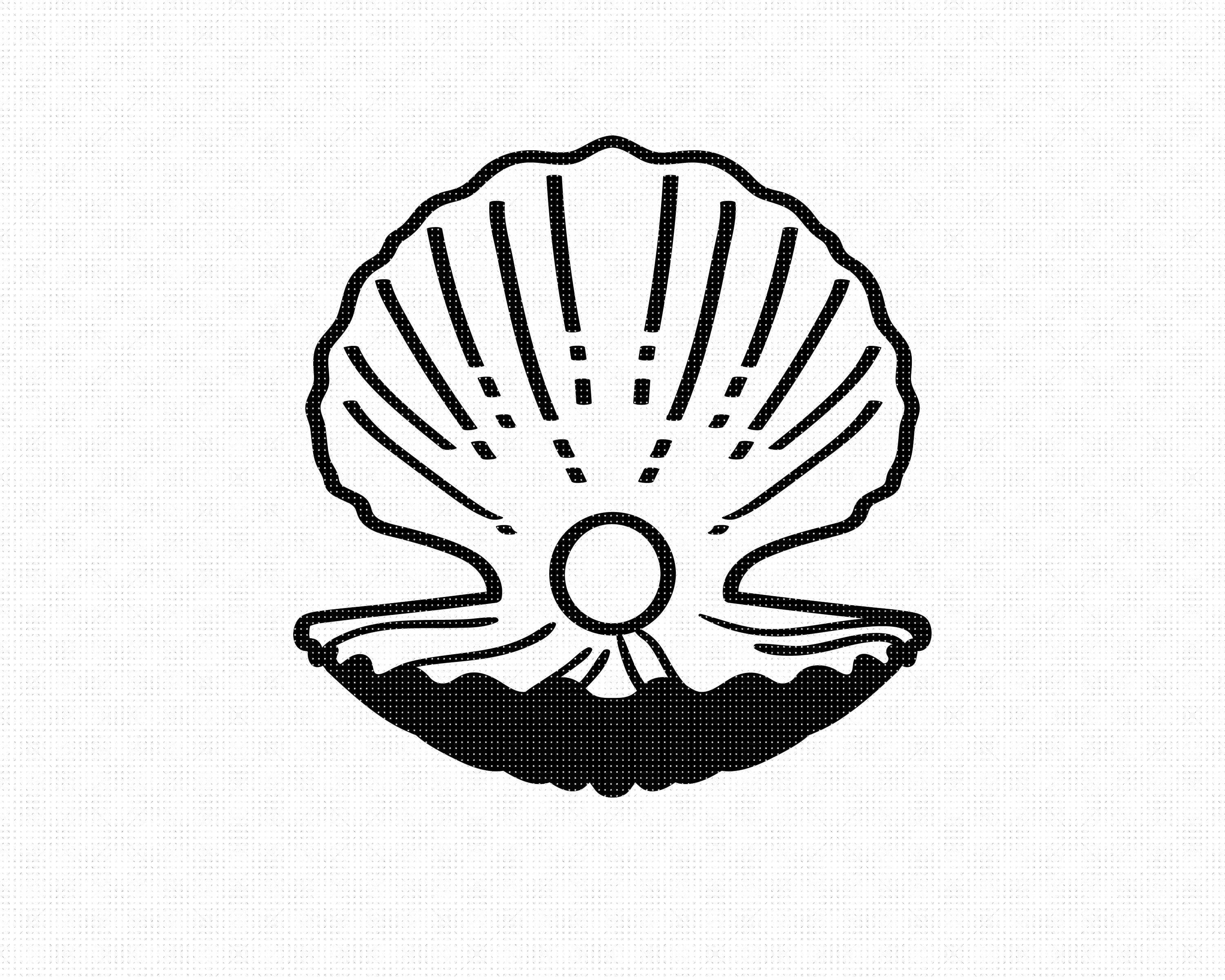 Oyster Shell Clip Art