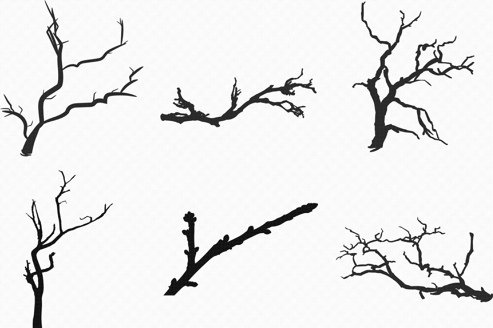 Tree Branch Svg, Eps, Png, Dxf, Clipart for Cricut and Silhouette - Etsy