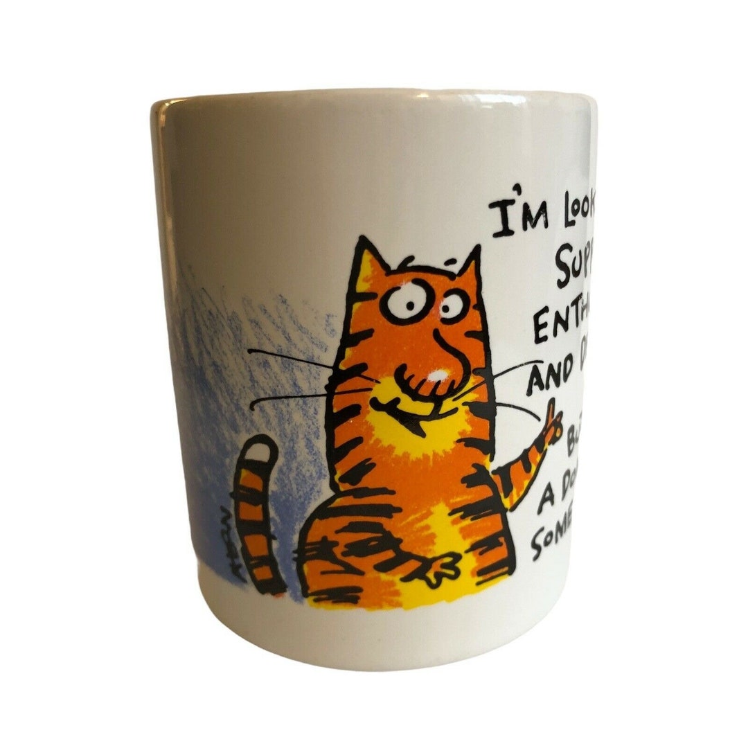 Vintage Hallmark Shoebox Greetings Cat Mug: Funny Coffee Lover Gift - Etsy