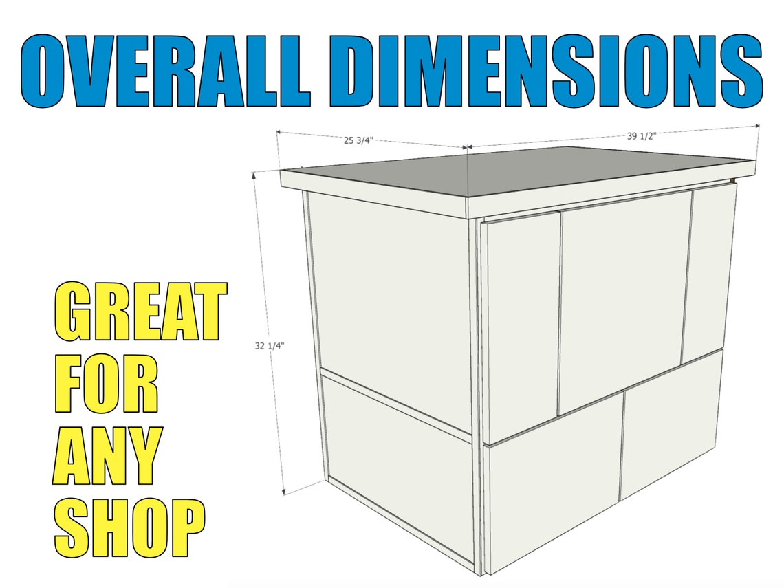 Router Table With Storage - Digital Plans | Build Plans - Woodworking ...