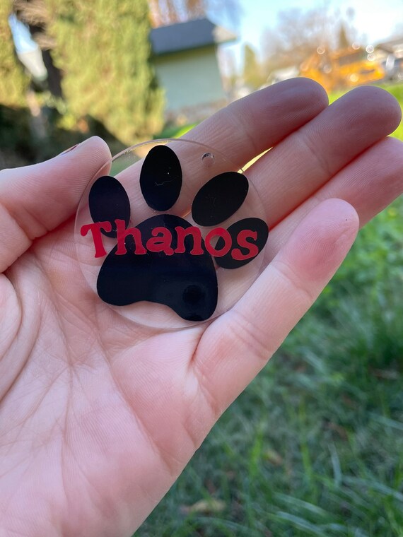 Personalized Dog Tags Dog Keychain Customizable Dog Gift - Etsy