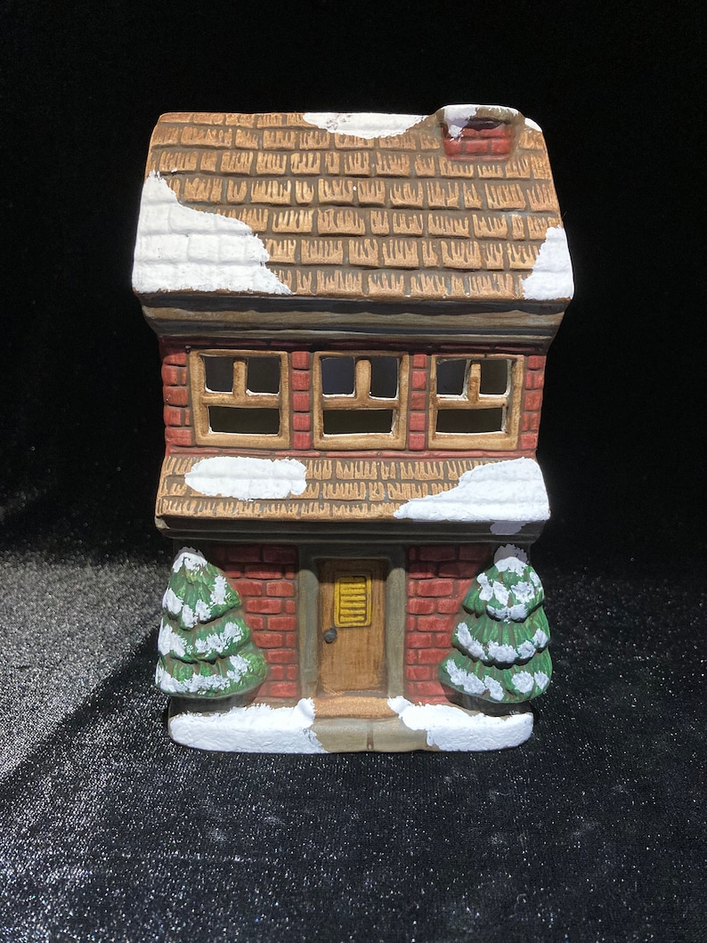 Ceramic Christmas Village House - Etsy
