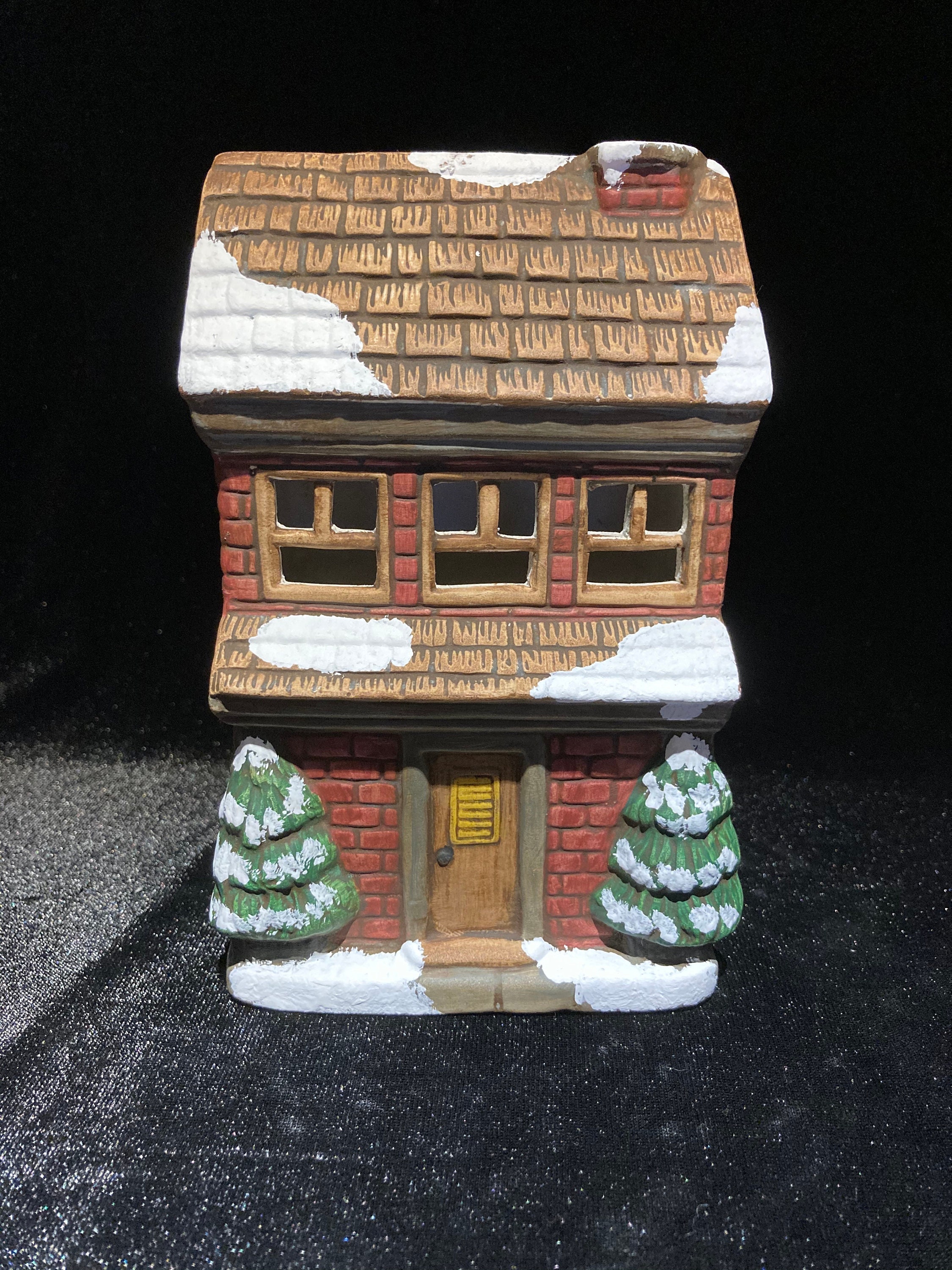 Ceramic Christmas Village House - Etsy