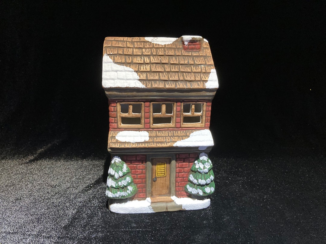 Ceramic Christmas Village House - Etsy
