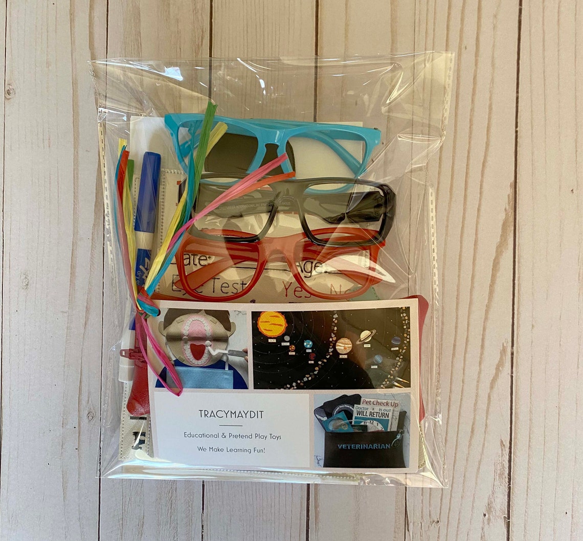 Eye Doctor Eye Exam Kit for Children Educational Teaching | Etsy