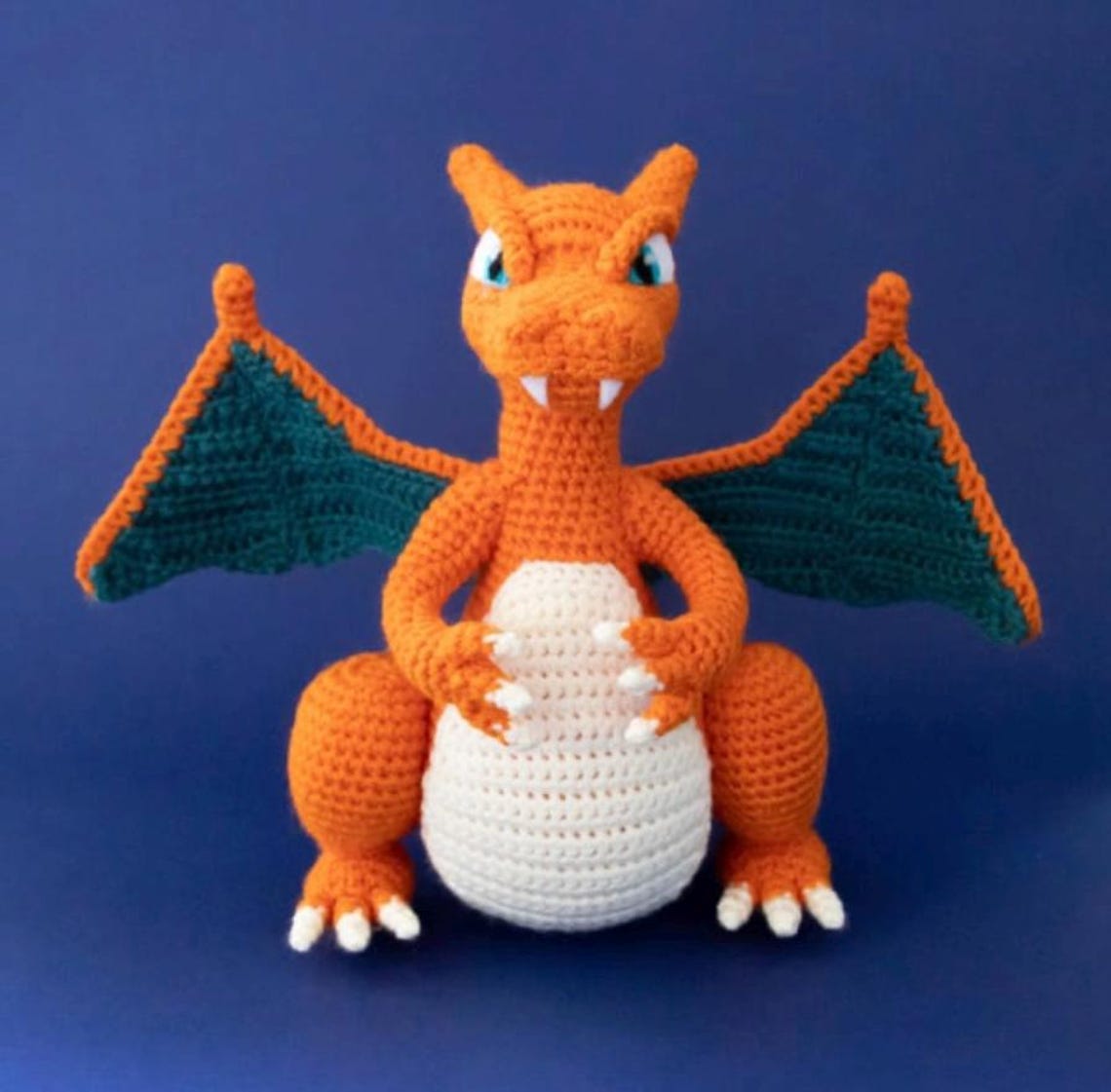 Pokemon Crochet Pattern - Charizard Crochet - Crochet Pokemon - Dragon Crochet - PDF Digital ...