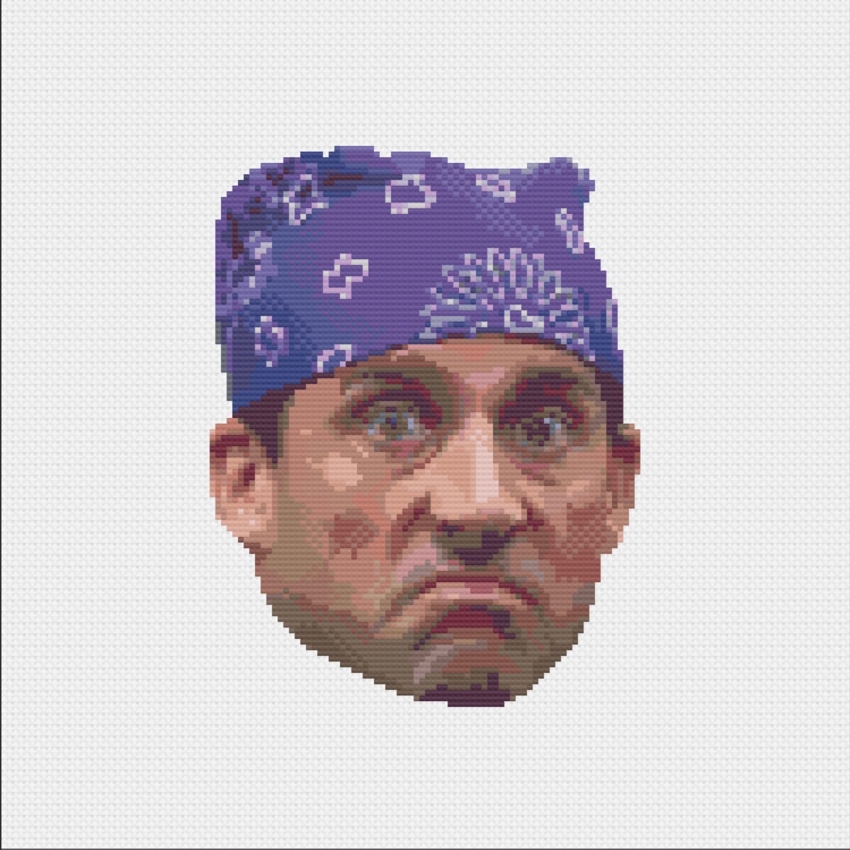 Prison Mike the Office Cross Stitch Pattern Instant - Etsy
