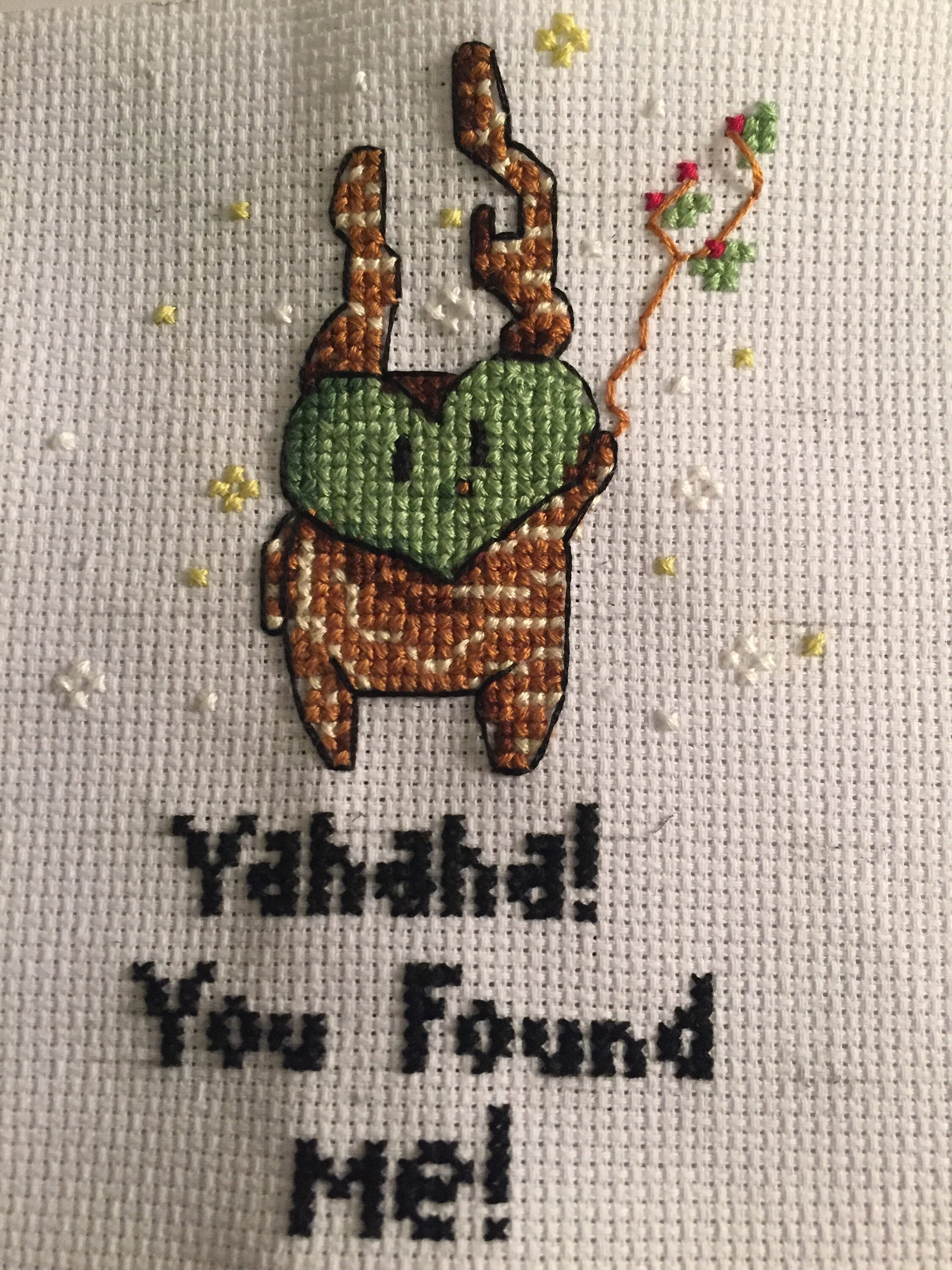 Breath of the Wild Korok Cross Stitch Pattern - Etsy