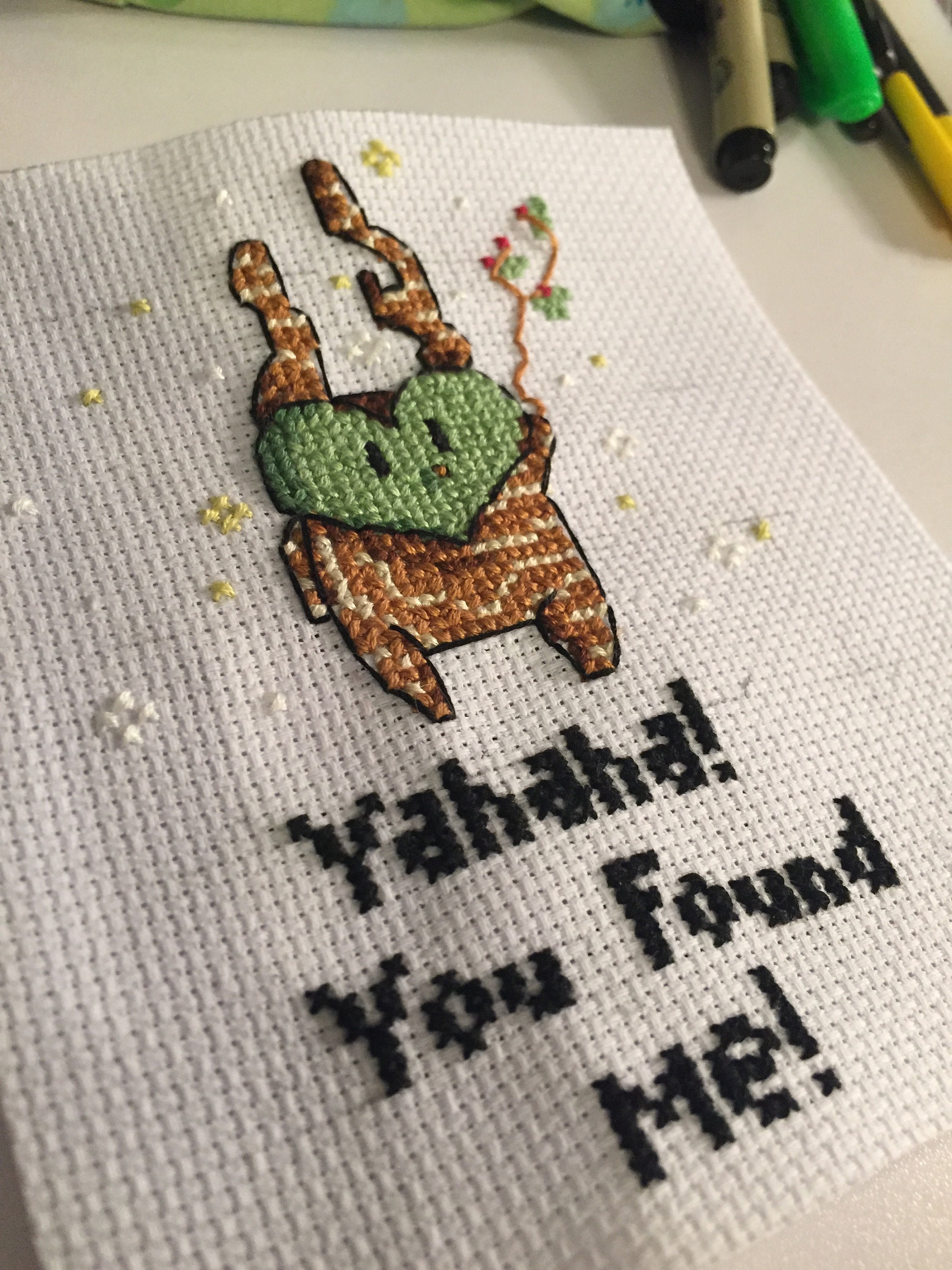 Breath of the Wild Korok Cross Stitch Pattern - Etsy
