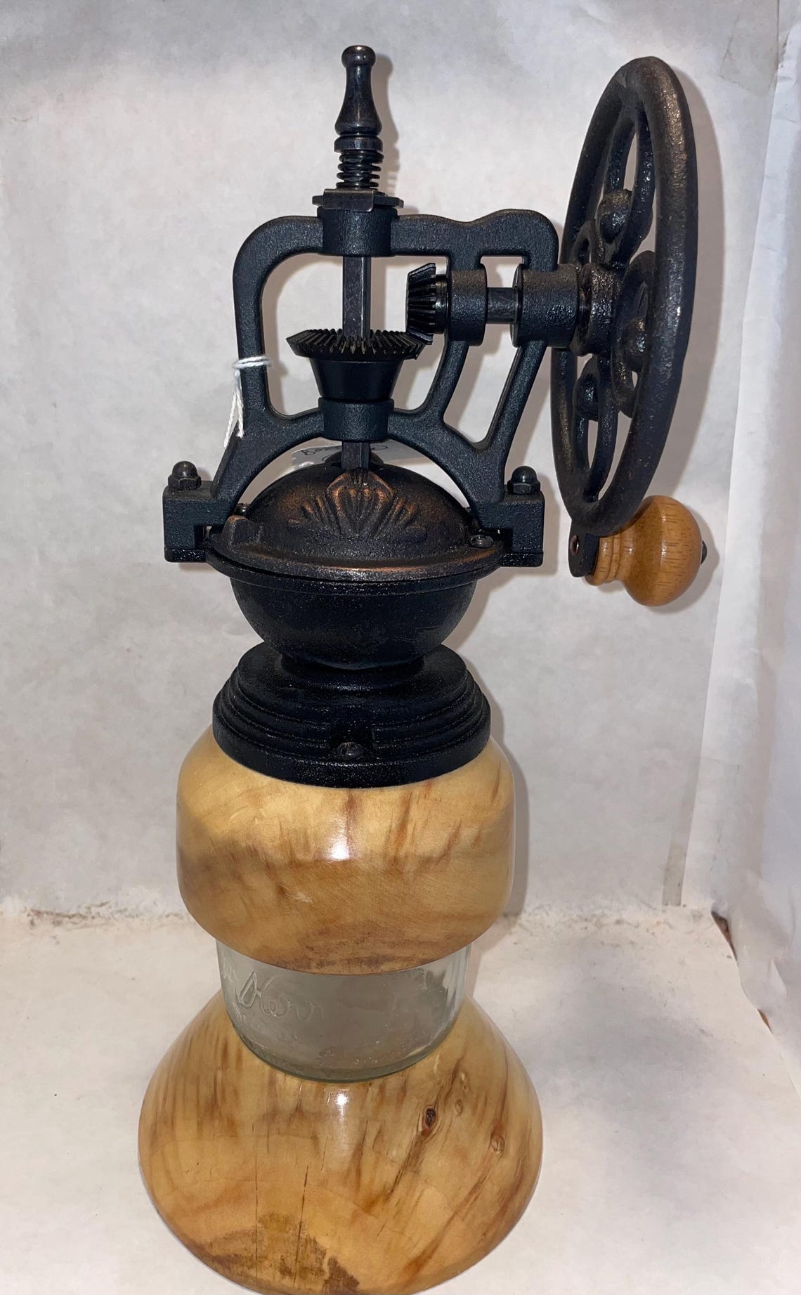 Antique Style Box Elder Coffee Grinder - Etsy