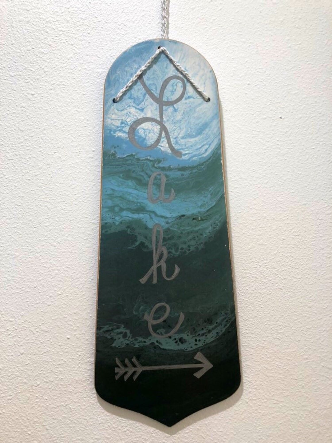 Repurposed/upcycled Fan Blade Lake House Decor Pour - Etsy