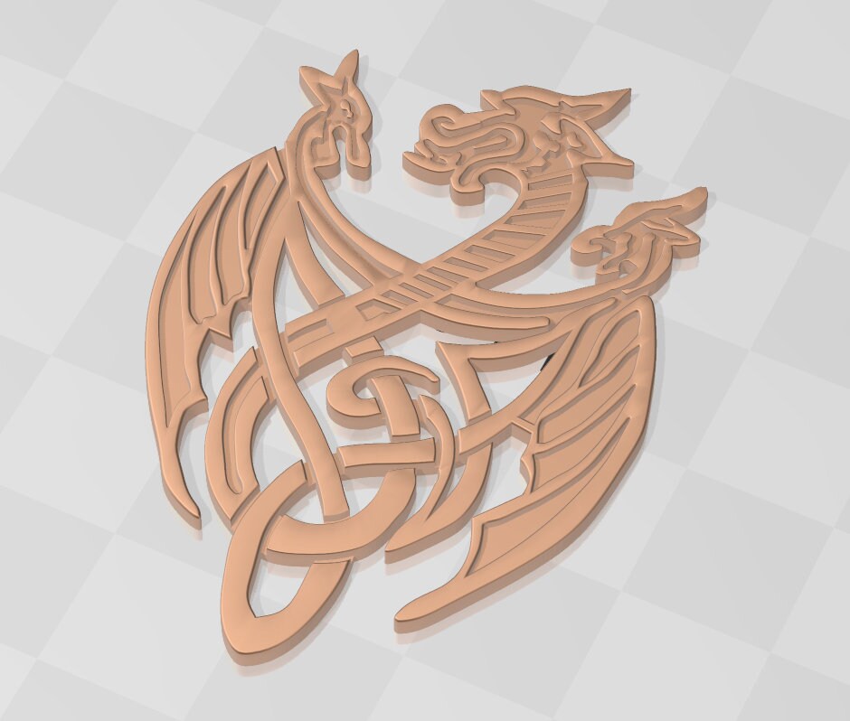 Dragon Clasp Costume Accessory - 3d Print Model - HOTD Cosplay - Etsy