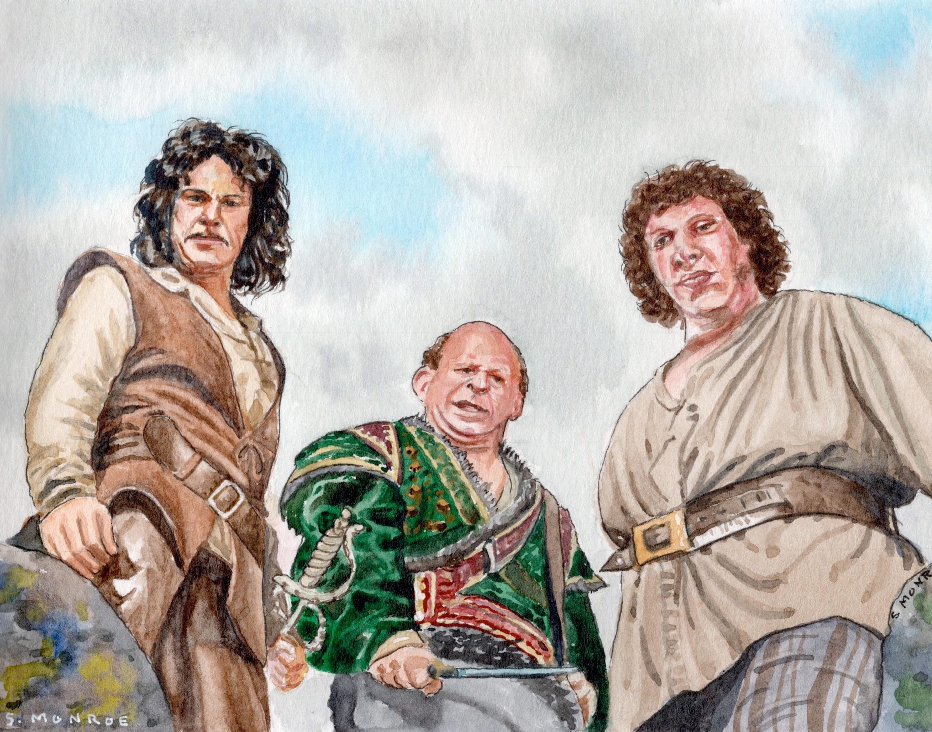 Vizzini Princess Bride Art