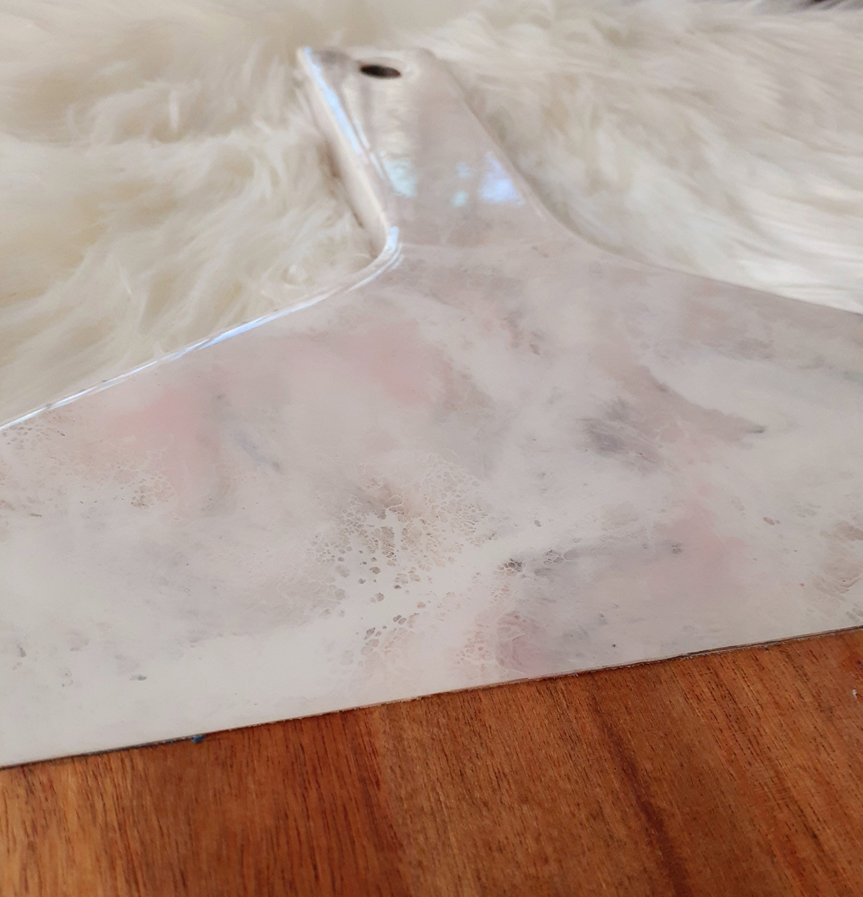 Large Cheese Board,resin Cheese Board, Pink Resin Art Charcuterie Board ...