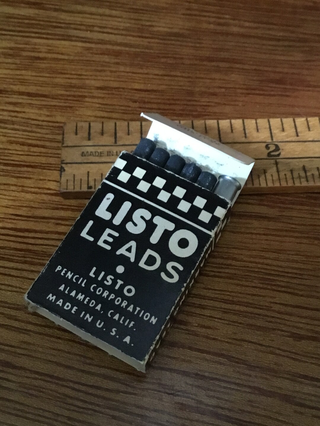 Vintage Pencil Leads From Listo Pencil Corporation in Original - Etsy