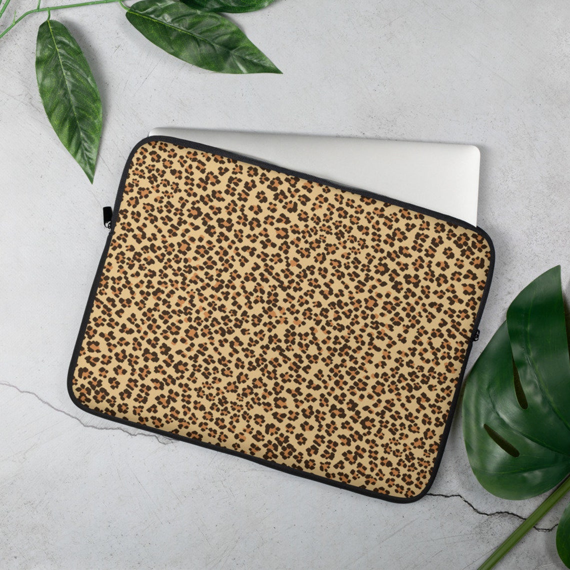 Leopard Print Laptop Sleeve - Etsy
