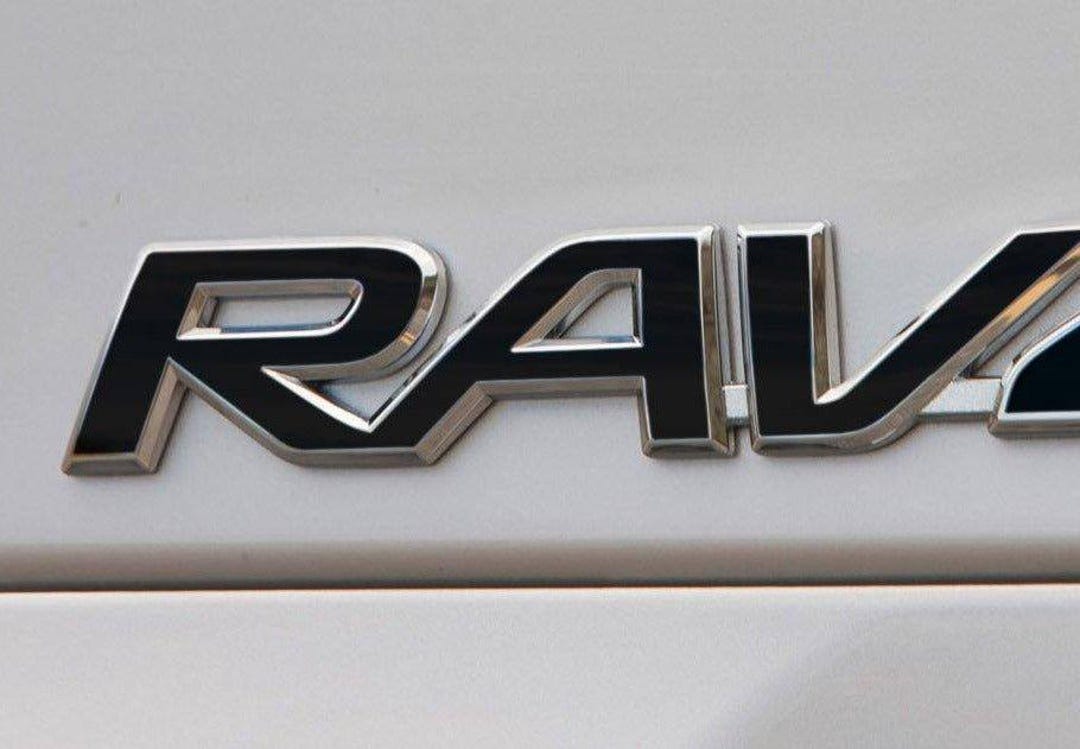 Premium Cast Vinyl Decal Letter Inlays for 2013-2025 RAV4 Rear Door - Etsy