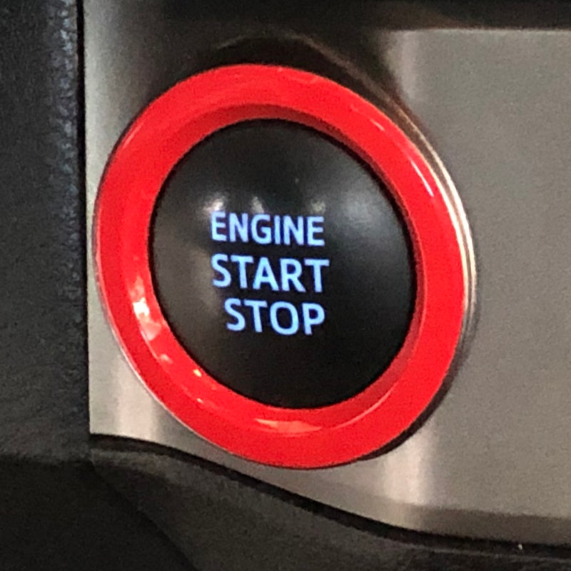 Car Push to Start Button Cover - Etsy