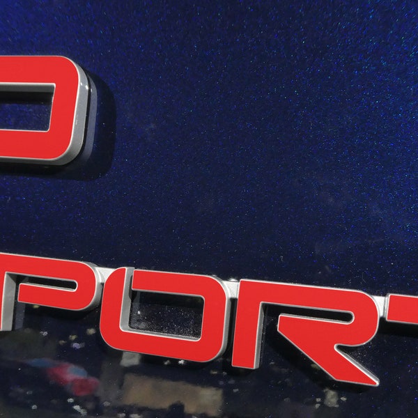 Toyota 4runner Trd Sport Emblem Overlays - Etsy