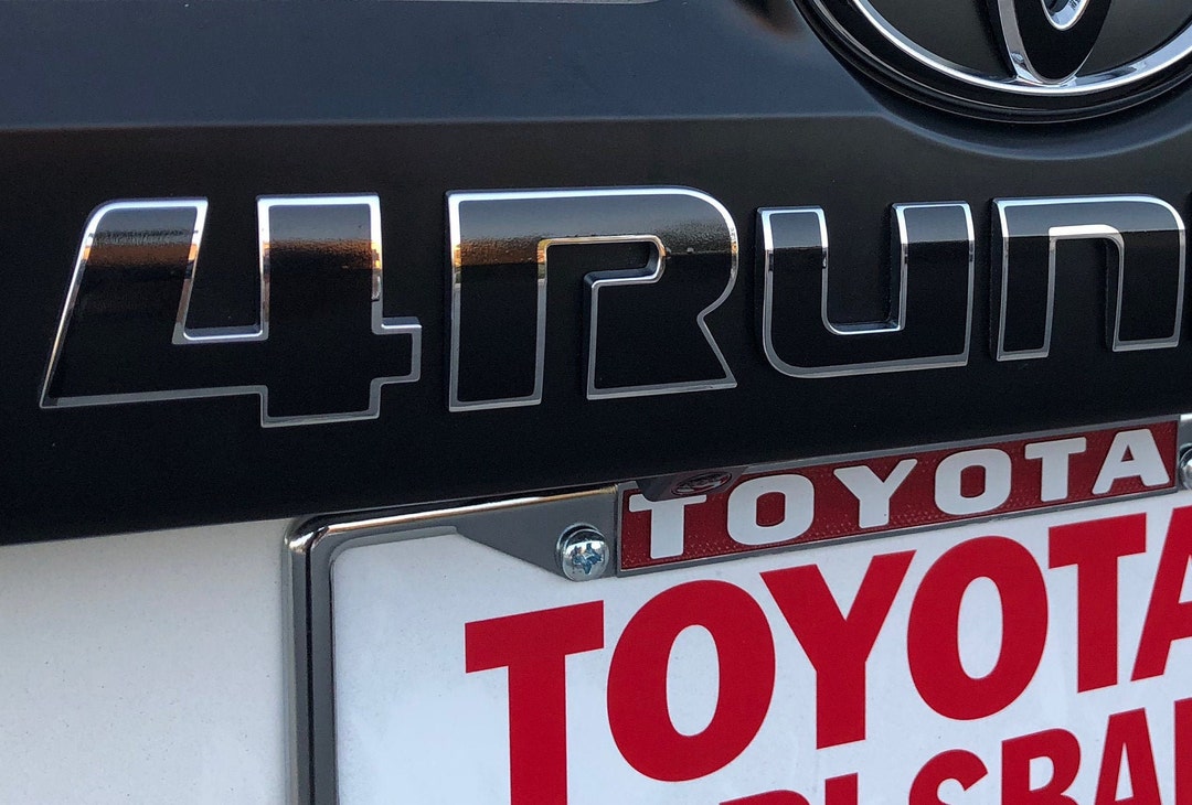 Premium Cast Vinyl Decal Letters for 2010-2024 4runner Emblems-lifetime ...