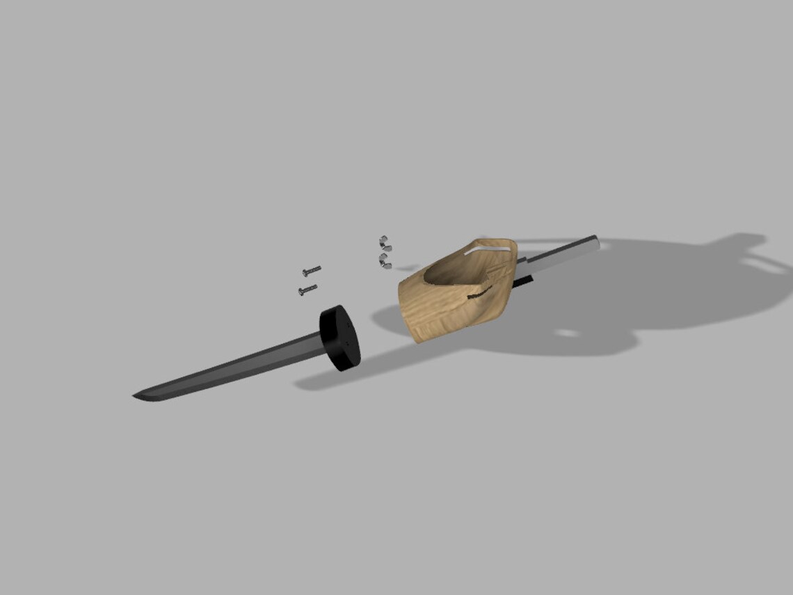 Prosthetic Arm Swords 3d Print STL Files - Etsy