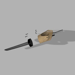Prosthetic Arm Swords 3d Print STL Files - Etsy