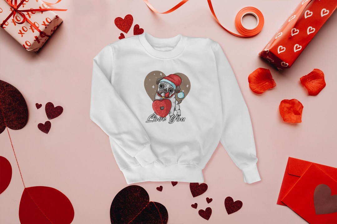Pup Love You Valentine’s Day Printable | Cute Dog Love Digital Download ...