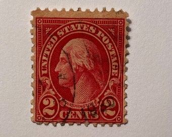 George Washington 2c Stamp - Etsy