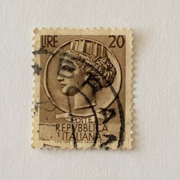 Rare Italian Stamp - Etsy