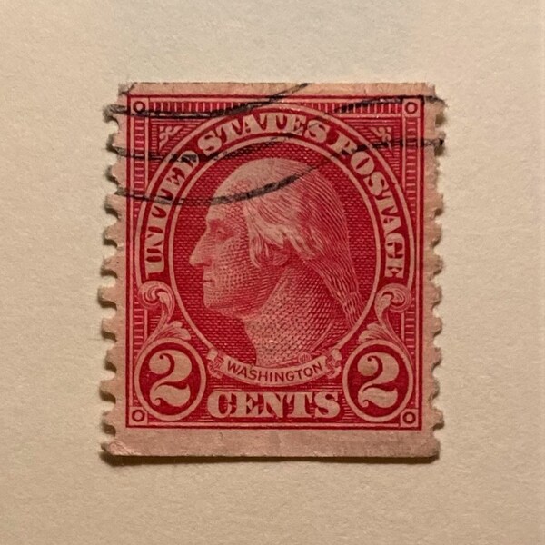 George Washington 2 Cent Stamp - Etsy