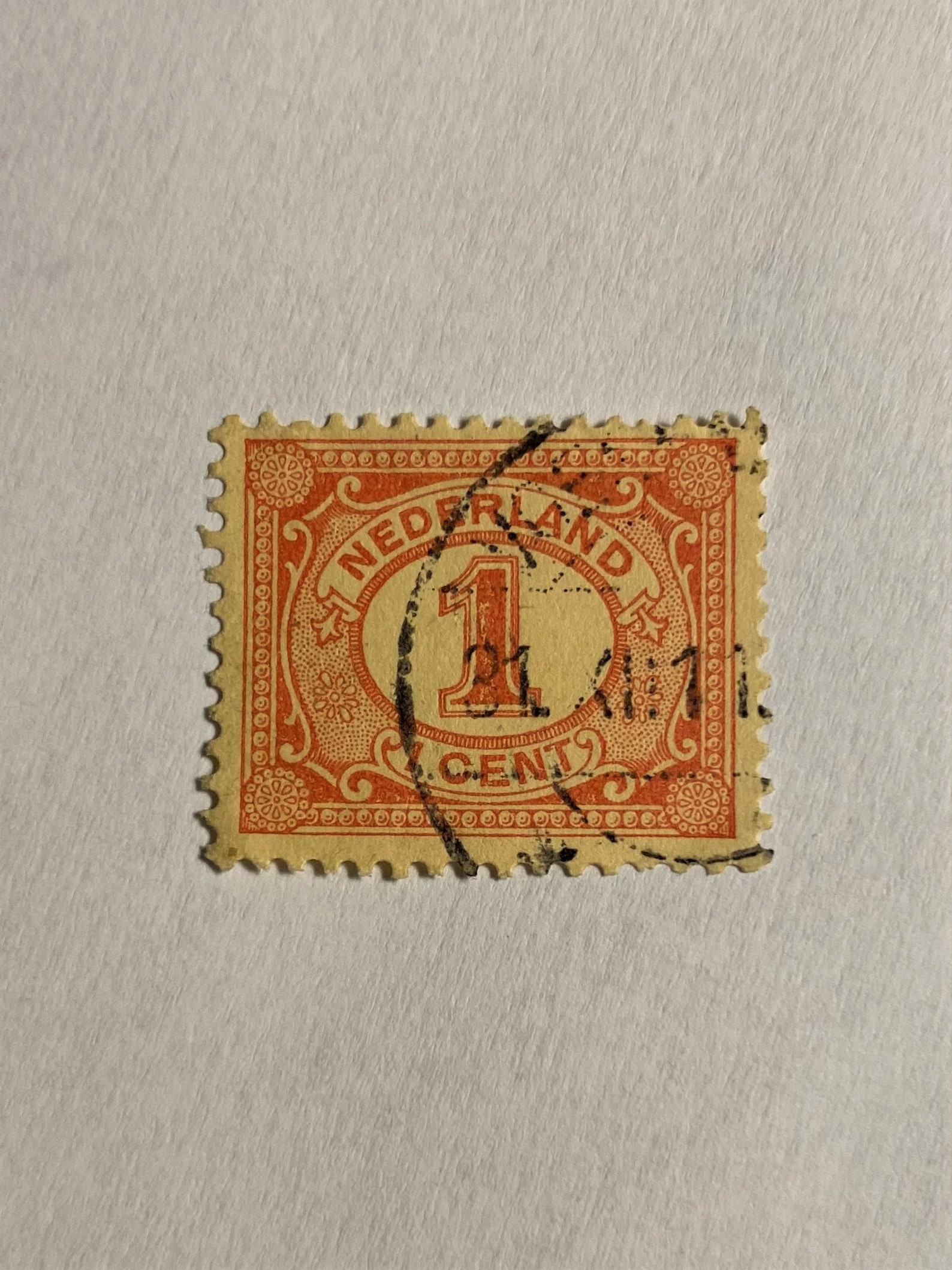 Nederland 1 CT Stamp Issued 1899 Digit-type 'vürtheim - Etsy