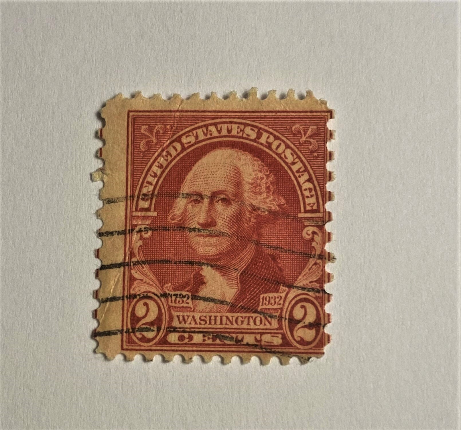 U.S. Pres George Washington 2c Stamp Washington Birth - Etsy