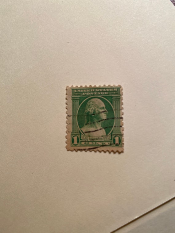 1 Cent George Washington Stamp Green Deals | centralcountiesservices.org