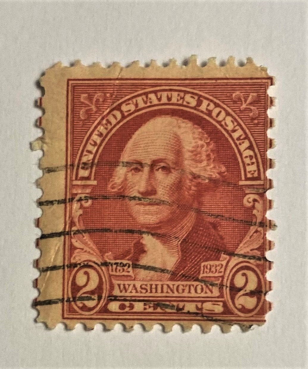 U.S. Pres George Washington 2c Stamp Washington Birth - Etsy