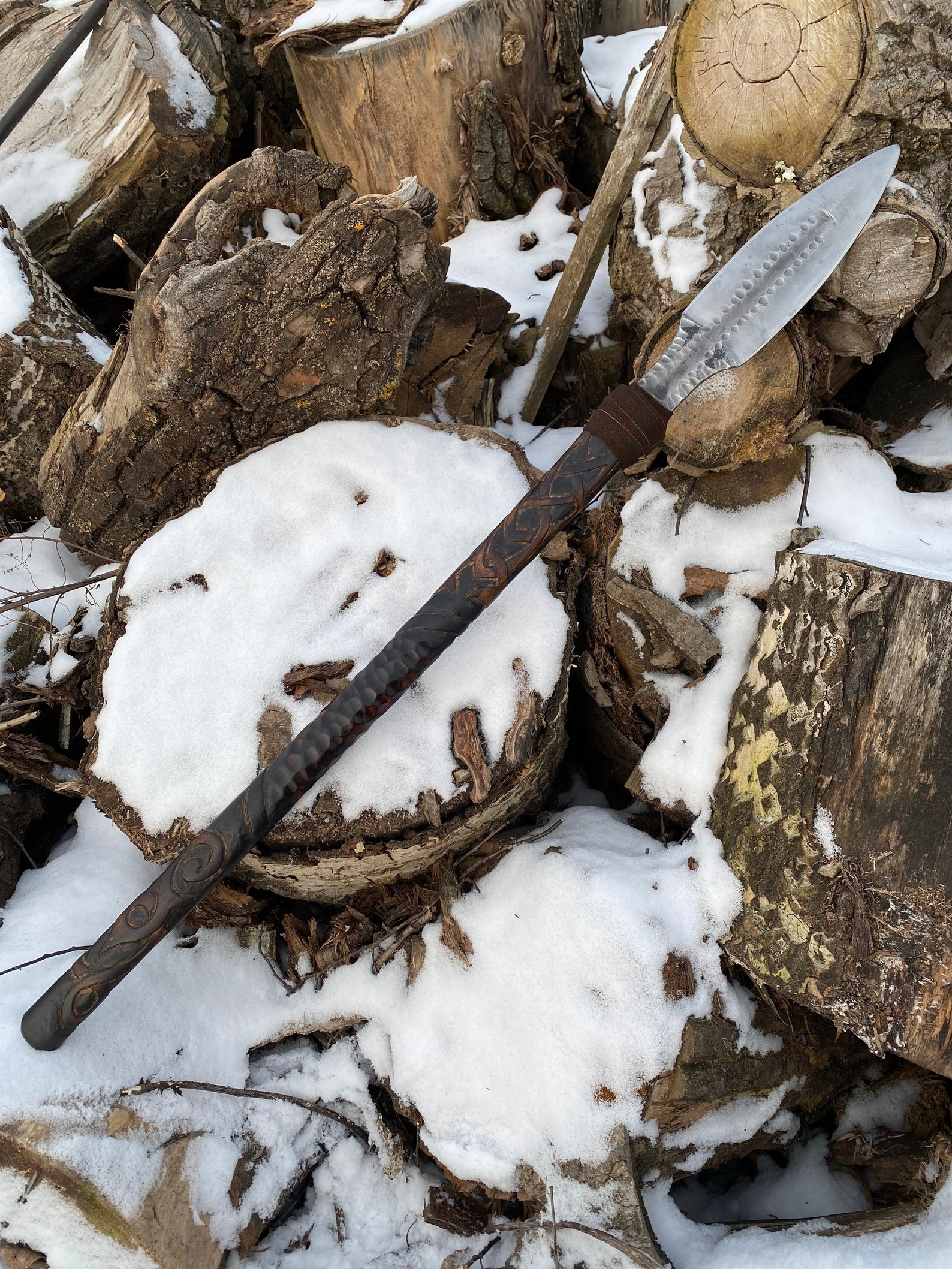 Hand Forged Spear Head Lance Head Spеar Head Lance Char - Etsy