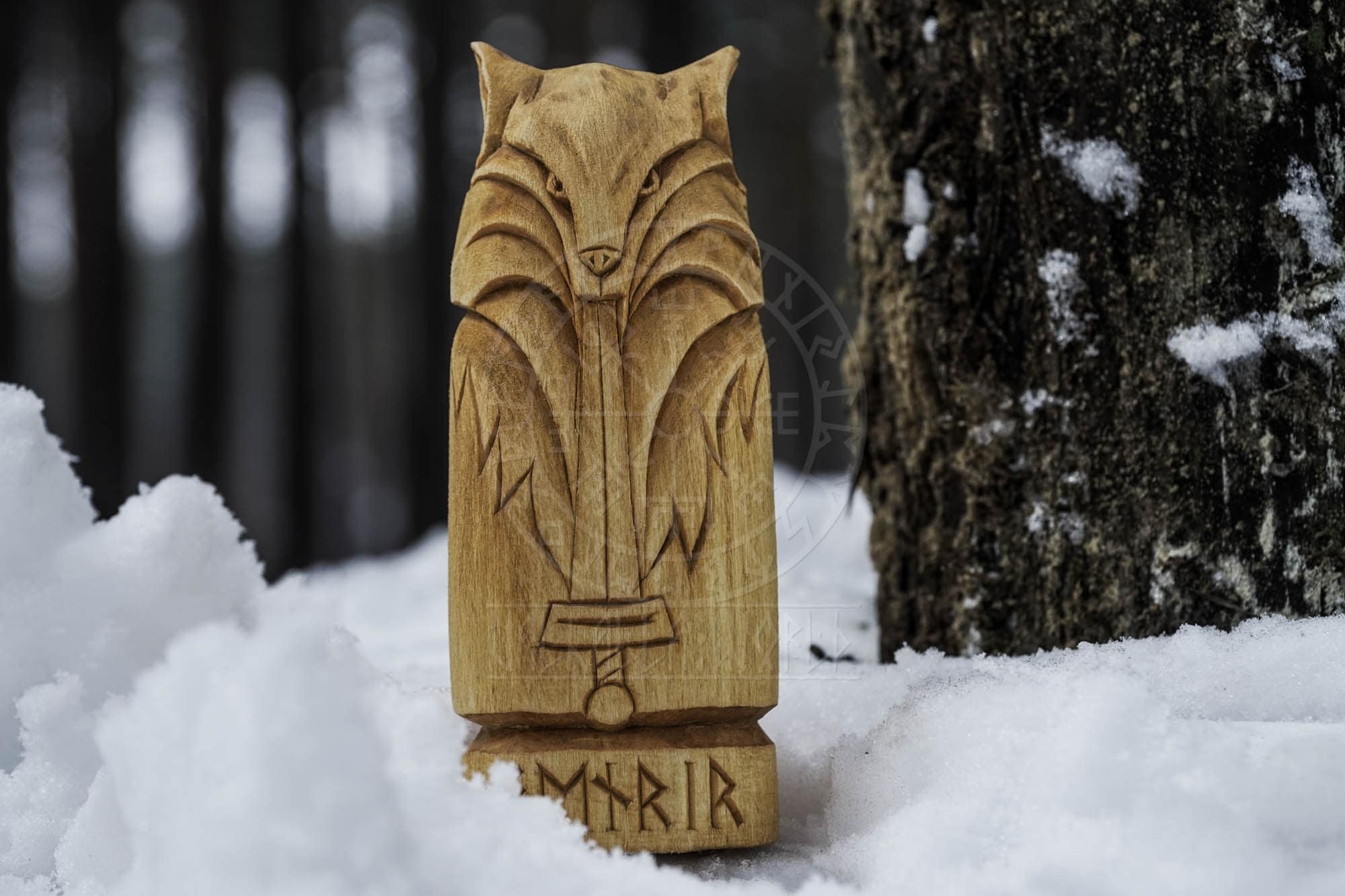 FENRIR Statue Wikinger Götter nordische Mythologie | Etsy