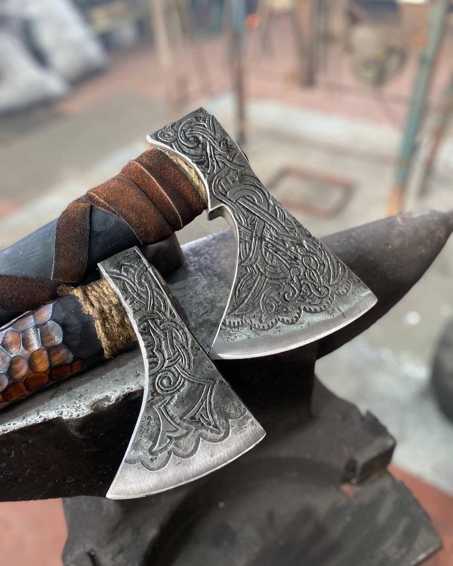 Viking Throwing Axe Engraved Axe Battle Ready Axe Hand | Etsy