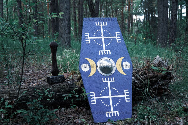 CUSTOMIZED Germanic Shield Viking Shield Medieval Armour - Etsy