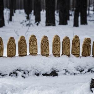 12 Scandinavian Gods Set Viking Gods Norse Mythology Norse - Etsy