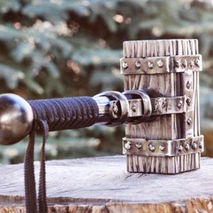 Mjolnir, Hand Forged Bushcraft Tool, Scandinavian Viking Handcrafted ...