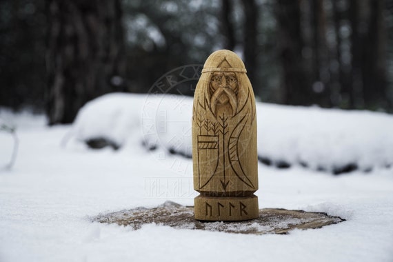 ULLR Statue Viking Gods Norse Mythology Norse Gods Odin - Etsy