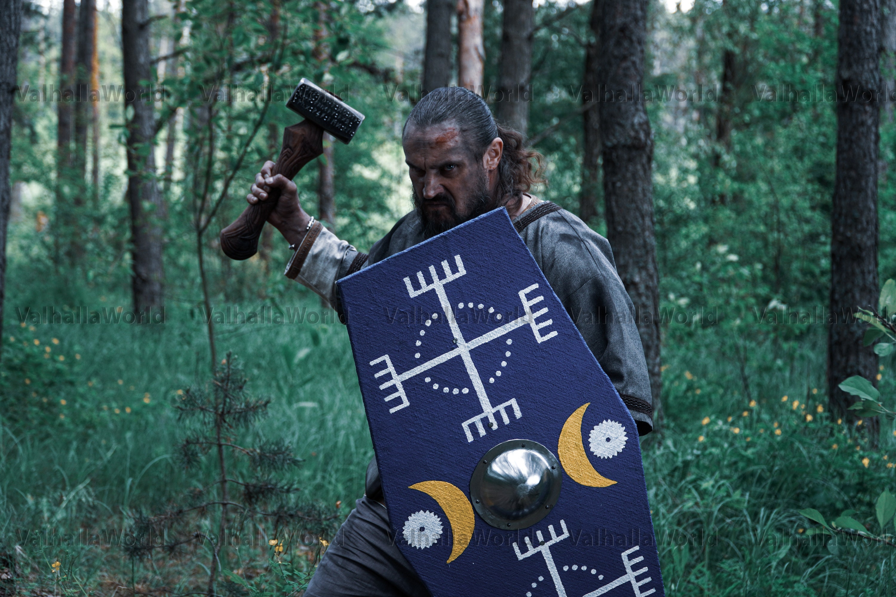 CUSTOMIZED Germanic shield viking shield medieval armour | Etsy