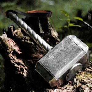 Forged Modern Mjolnir Thor Hammer Real Size Thor Hammer - Etsy