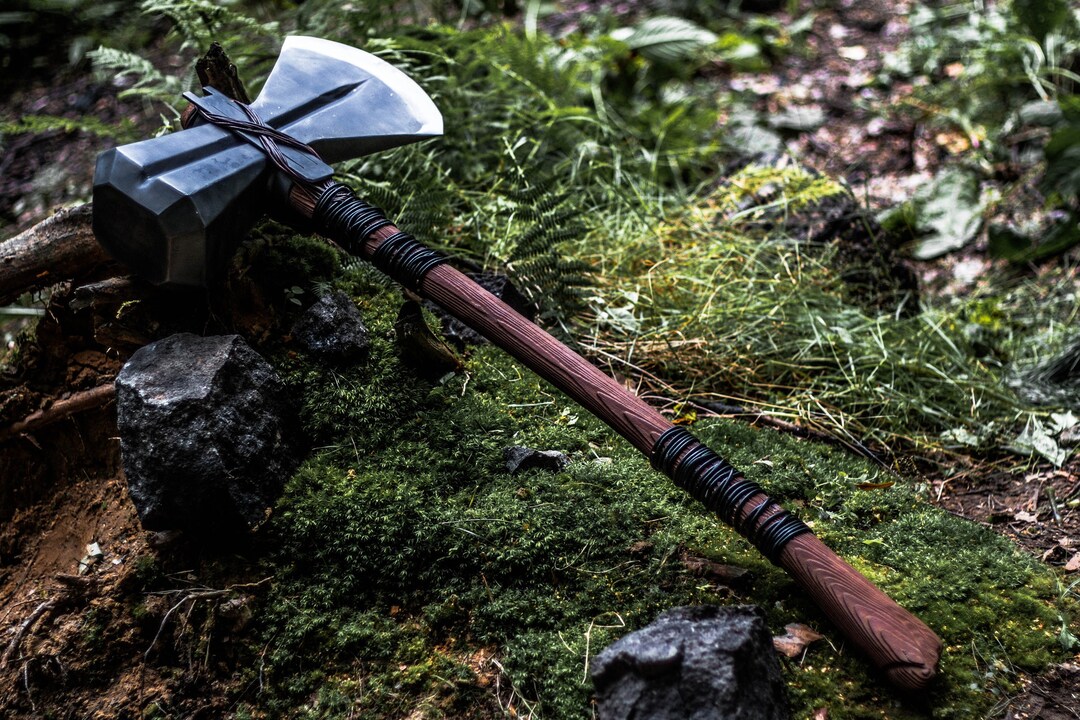 Forged Hammer Axe, Scandinavian Viking Handcrafted Hammer, Father, Son ...