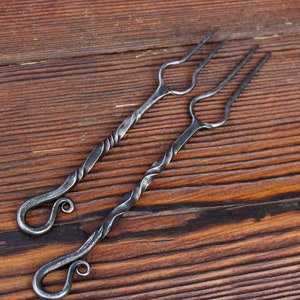 Forged Cutlery Set, Hand Forged Dining Set, Viking Cutlery, Medieval ...