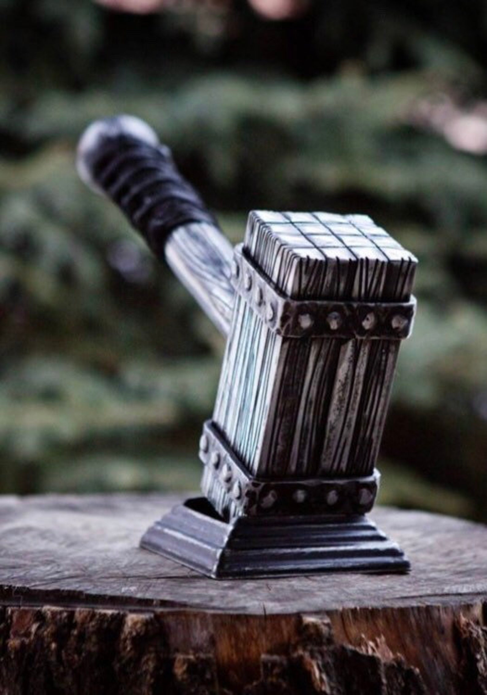 Thor Hammer Hand Forged Bushcraft Tool Scandinavian Viking | Etsy