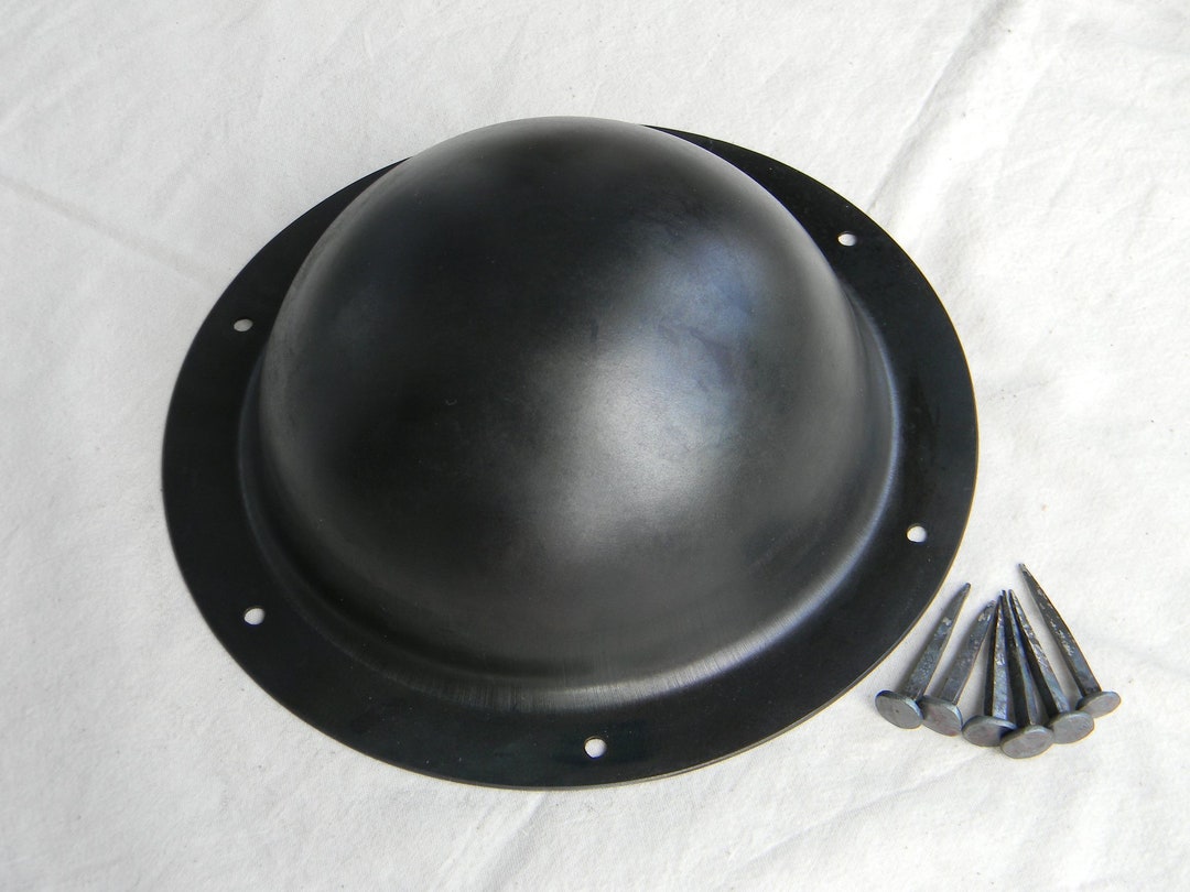 Forged Shield Boss With Nails, Forged Umbo, Shield Accesorries, Steel ...