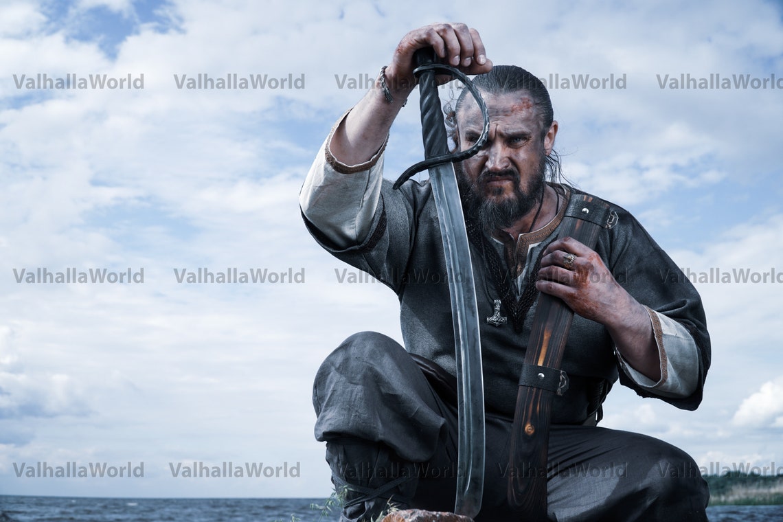 Saber With Wooden Sheath Forged Saber Historical Saber - Etsy