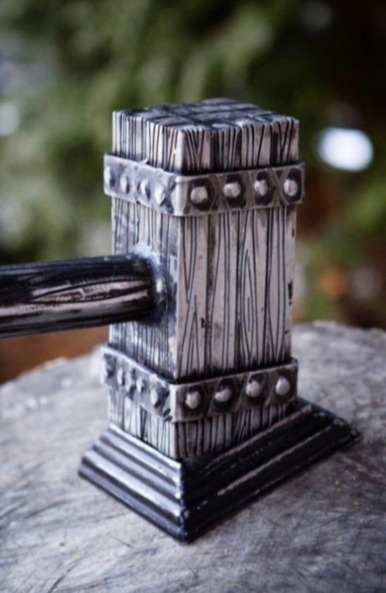 Thor Hammer Hand Forged Bushcraft Tool Scandinavian Viking | Etsy