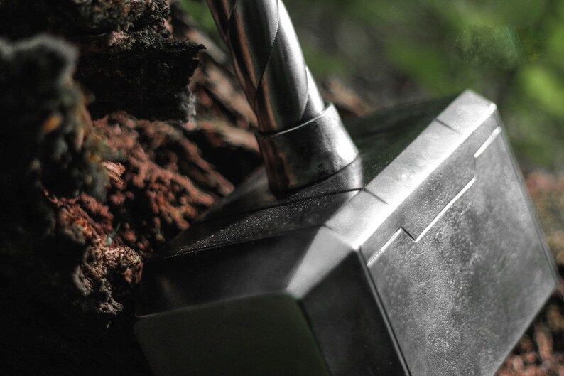 Forged modern Mjolnir thor hammer real size thor hammer | Etsy